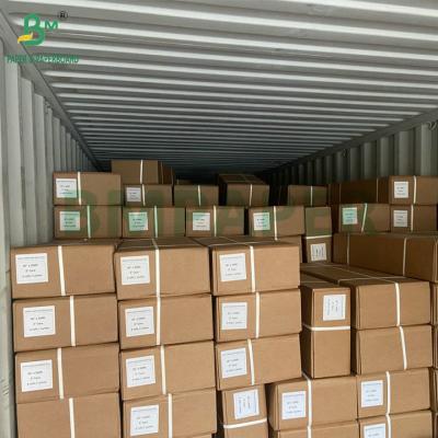 China Large Format 24 Inch Roll Width 150ft Length CAD Paper Bond Roll Inkjet Printing for sale
