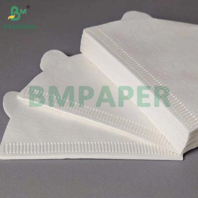 China Unbleached Natural Brown Coffee Filter Paper Biodegradable High Temperature for sale