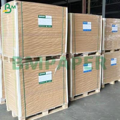 China 320 GSM Brown Cup Stock Paper Sheets with 20 GSM PE Coated for sale