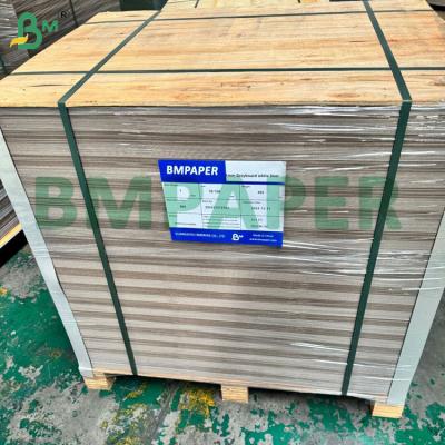 China Ultra Stiffness 2.0mm Black Color White Color Laminated Board With Grey Back for sale