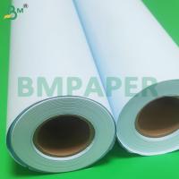 China 20lb Engineering High Precision Double Side Blue Plotter Paper Rolls for sale