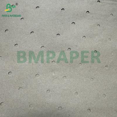 중국 70gm 80gm 리사이클 된 구멍 뚫린 갈색 크래프트 종이 롤 20 - 100 인치 롤 너비 판매용