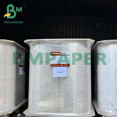China 28g 30g Biodegradable Virgin White Toothpick Drinking Paper Roll 22mm for sale