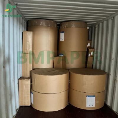China Roll Width 440mm 450mm 48gram 55gram White Thermal Paper For POS Printers for sale
