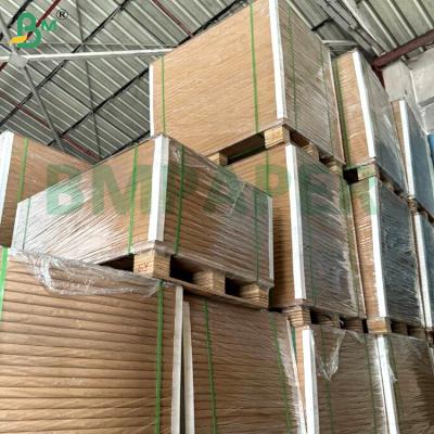China 45g 60g Smooth High Gloss High Tensile Strength White Brown MG Kraft Paper for Creative Handmade Paper Cosmetic Packaging for sale