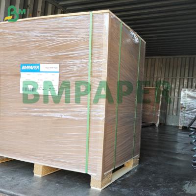 중국 40 - 80gm MG 브라운 리브드 크래프트 종이 식품 포장용으로 FDA 승인 판매용