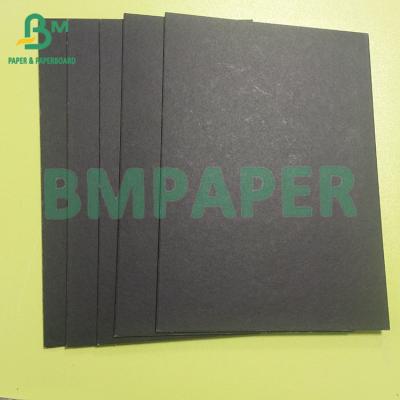 China 1.1mm 1.5mm 2.0mm One Side Black Grey Board For Photo Frame Back Folder Board for sale