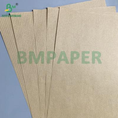 중국 고직성 50gm 60gm 꽃 포장용 갈색 줄무늬 Kraft 종이 판매용