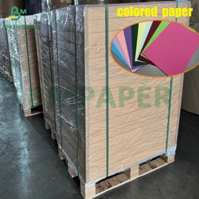China 150gsm 180gsm Smooth Colored Paper For Printing Flyers 8.5