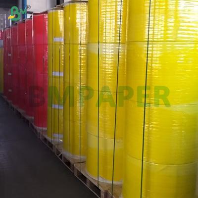 China Eco - friendly Smoothness Colorful Stable Carbonless Paper For Bill Printing for sale