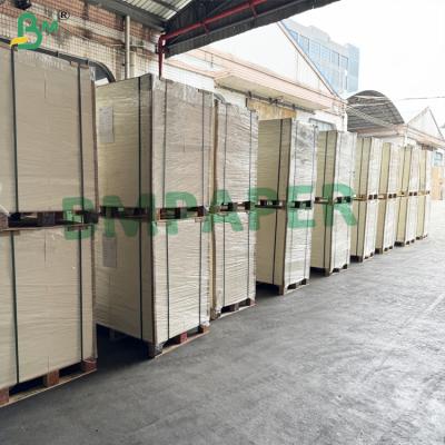China 40 Pt Uncoated Pulp Board Coaster Paper Natural Color Good Absorbency for sale