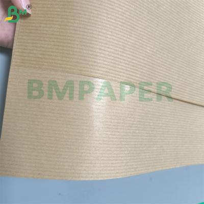 China Machine Glazed Brown Ribbed Kraft Paper For Bags And Envelopes for sale