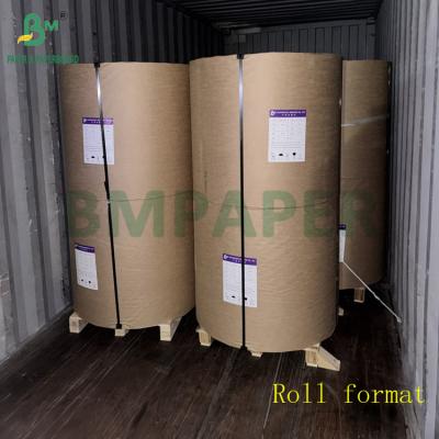 China 40gr 45gr White Coated Machine Glazed Paper For Wrap Straws 80cm 86cm for sale
