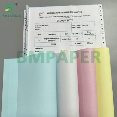 China Pressure Sensitive CB / CFB / CF 20 lbCarbonless Paper for Receipt Books for sale