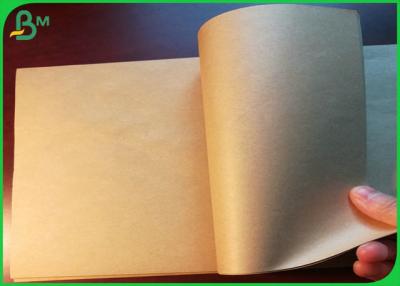 China 50GSM Good Brown Kraft Paper Sheets Anti Curl Greaseproof For Packing Nut for sale