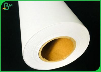 China 80GSM CAD Plotter Paper Smooth Surface Size Customized White Color for sale