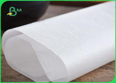 Cina Carta kraft bianca 28gsm 30gsm di MG Del commestibile per alimenti a rapida preparazione o le borse 38 * 50cm in vendita
