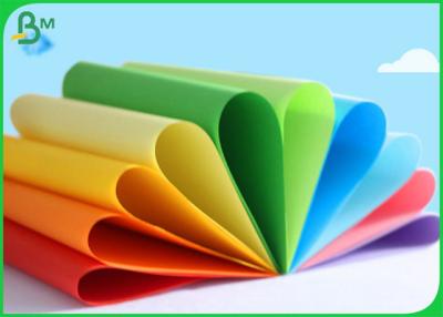 China 80GSM Red Color Green Color Uncoated Woodfree Paper For DIY Origami for sale
