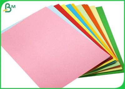 China 80GSM Red Color Green Color Uncoated Woodfree Paper For DIY Origami for sale