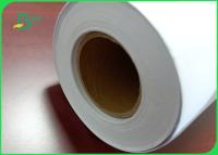 China Size 36 × 150 No Static Adsorption Smooth 80g Plotter Paper For Canon Plotter Printer for sale