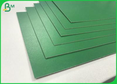 China 1.2mm 1.5mm 1.8mm Solid Smooth Thick Green Paper Cardboard For Book Binding for sale