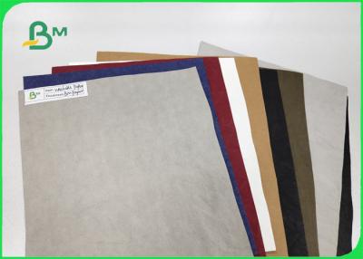 China Red & Grey Color Sewable Fabric Paper 0.88mm Degradable For DIY Flowerpolt for sale
