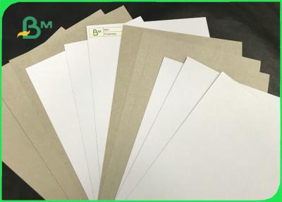 China 250gsm - 400gsm One Side Coated Duplex Board Grey Back For Packaging Boxes for sale
