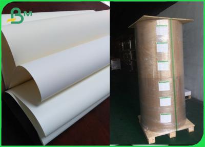 China Recyclable Non - Tearable PP Coating Synthetic Paper For Adhesive Labels for sale