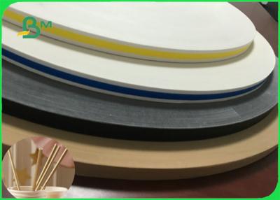 China 100% Virgin Wood Pulp Brown Kraft Straw Paper 60gsm In Roll Or Customized for sale