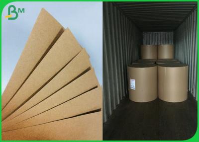 중국 의류 꼬리표를 만드는 매끄러운 반대로 구부리는 200gsm 브라운 Kraft 종이 판매용