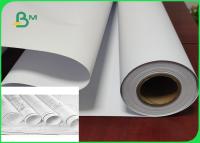 China 100% Virgin Pulp 80gsm CAD Plotter Paper Roll For Engineering Drawing Smooth for sale
