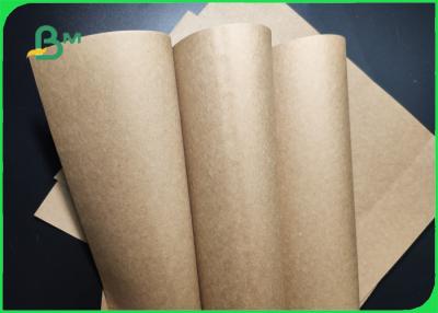 China Virgin Pulp 250g + 18g Unbleached Kraft Paper For Lunch Boxes Moistureproof for sale
