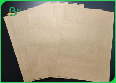 China Virgin Pulp 250g + 18g Unbleached Kraft Paper For Lunch Boxes Moistureproof for sale