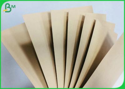 China 300gr 350gr 400gr Smooth Surface Brown Kraft Paper Roll  In Reel Package for sale
