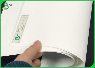 China Anti tear 32*45cm 200um 300m Double Sides PP Coated Synthetic Stone Paper Sheets for sale