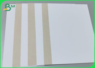 中国 灰色の背部二重ペーパーとの白はパルプ200g 300g 400gをリサイクルしました 販売のため