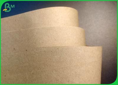 Κίνα Ανακυκλωμένο 50gsm ραβδώσεων έγγραφο της Kraft βάσεων καφετί για το τύλιγμα εγγράφων & δώρων προς πώληση