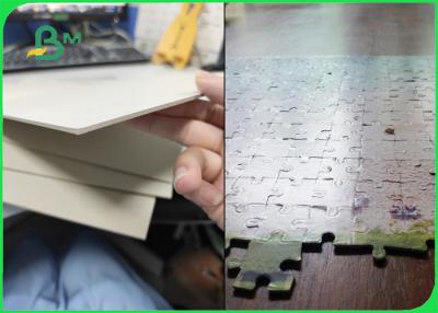 China 400 / 450gsm Jigsaw Puzzle Board Grey Color Food Grade & safe for sale