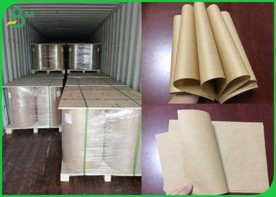 중국 재활용된 70GSM은 봉투를 만들기 위한 갈색인 크라프트지 페이퍼 롤을 도금하지 않았습니다 판매용