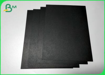 China Foldable Black Paper Board Paper Box Material Paper 300gsm 350gsm for sale