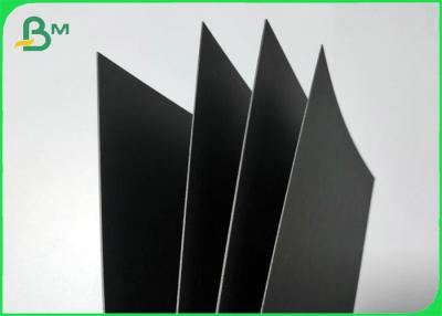 China Foldable Black Paper Board Paper Box Material Paper 300gsm 350gsm for sale
