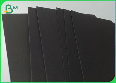 China Fold Resistance Black Cardboard Paper Sheets A4 Size With Jet Black for sale