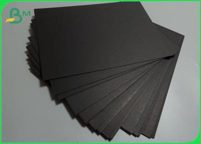 China Fold Resistance Black Cardboard Paper Sheets A4 Size With Jet Black for sale