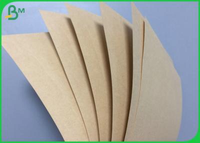 China Smooth Surface 115gsm 140gsm Bamboo Pulp Kraft Paper Roll Recycled Material for sale