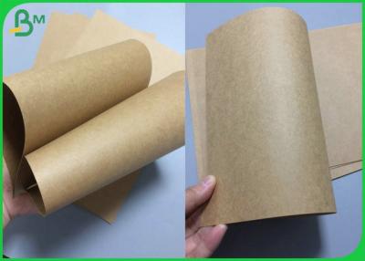 China Smooth Surface 115gsm 140gsm Bamboo Pulp Kraft Paper Roll Recycled Material for sale