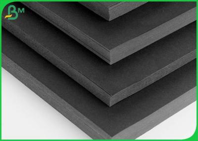 China Wood Pulp 300g Double - sided Black Cardboard For CD Box 787mm Roll for sale
