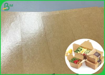중국 샐러드 박스 70 센티미터 Ｘ 100 센티미터 동안 250g 자연적 식품 등급 갈색인 크래프트 페이퍼 롤 판매용