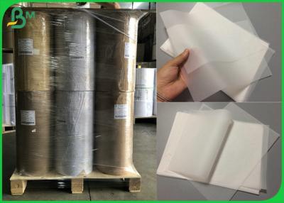 China Environmentally friendly 50gr 60gr Transparent Tracing Paper In 50 Yard Per Roll for sale