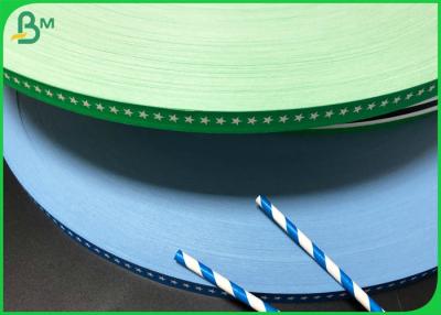 China 13mm 15mm 60gsm Black Blue Color Straw Surface Paper OEM Design for sale