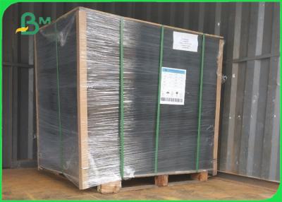 China Double Sided Black Colored Cardstock Thick Paper For Printing And Wrapping for sale